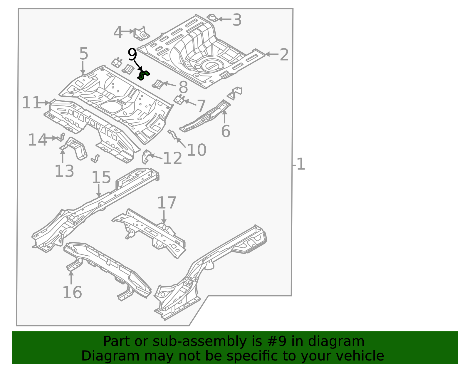 Hyundai - 655G9-AA000 - Retaining Bracket - 2021-2025 Hyundai | OEM ...