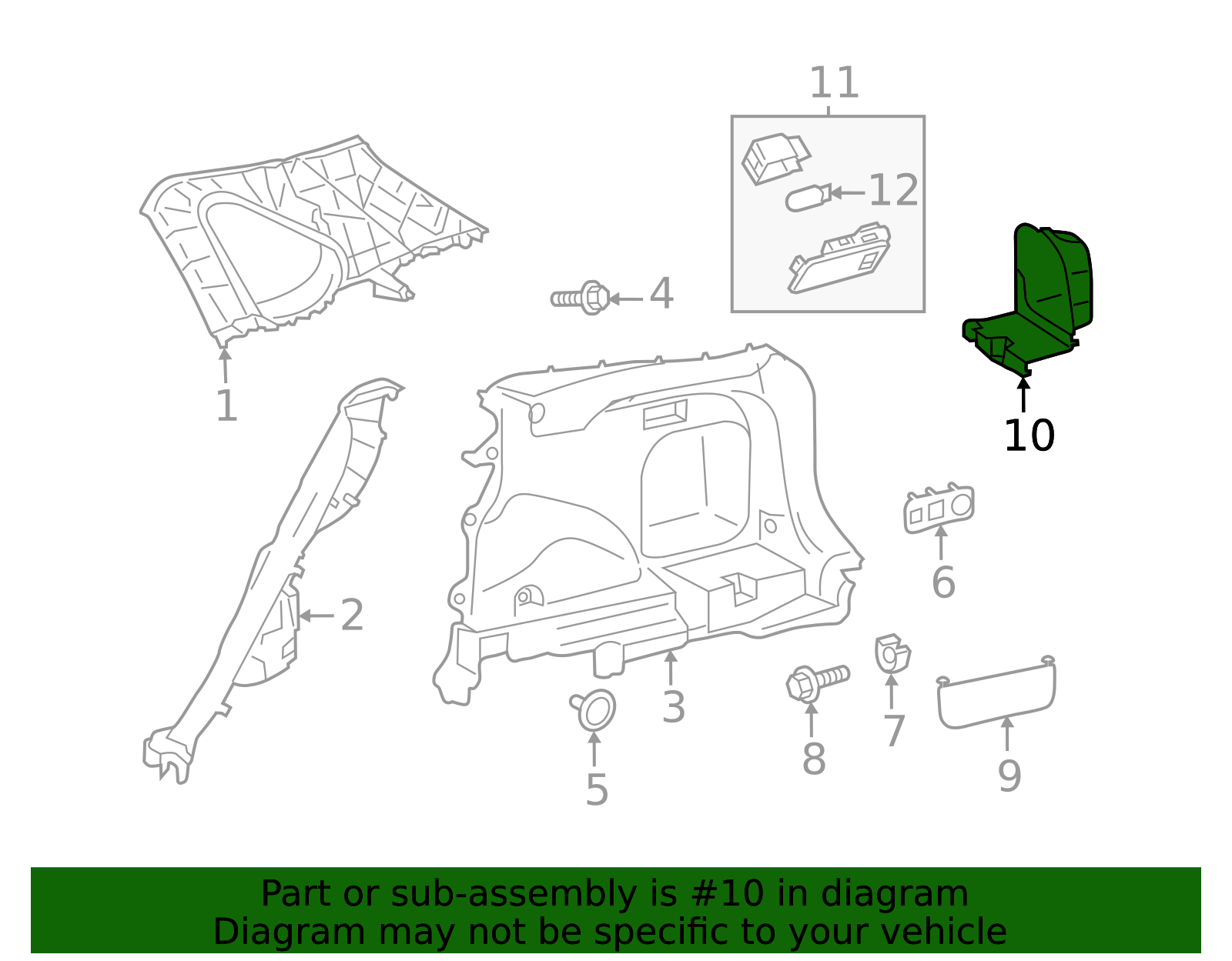 65351-42010-C0 - Access Cover - OEM Genuine Toyota Parts