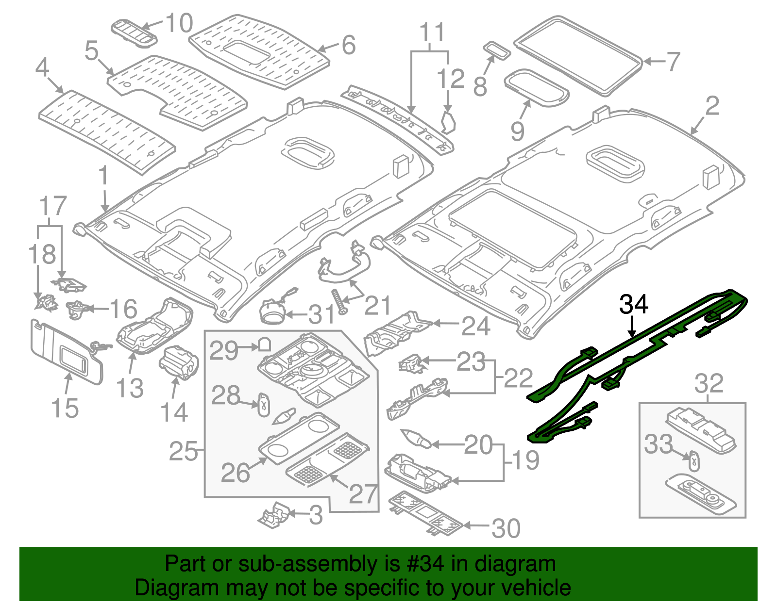 2010-2014 Volkswagen GTI Wire Harness 1K0-971-100-G | OEM Parts Online