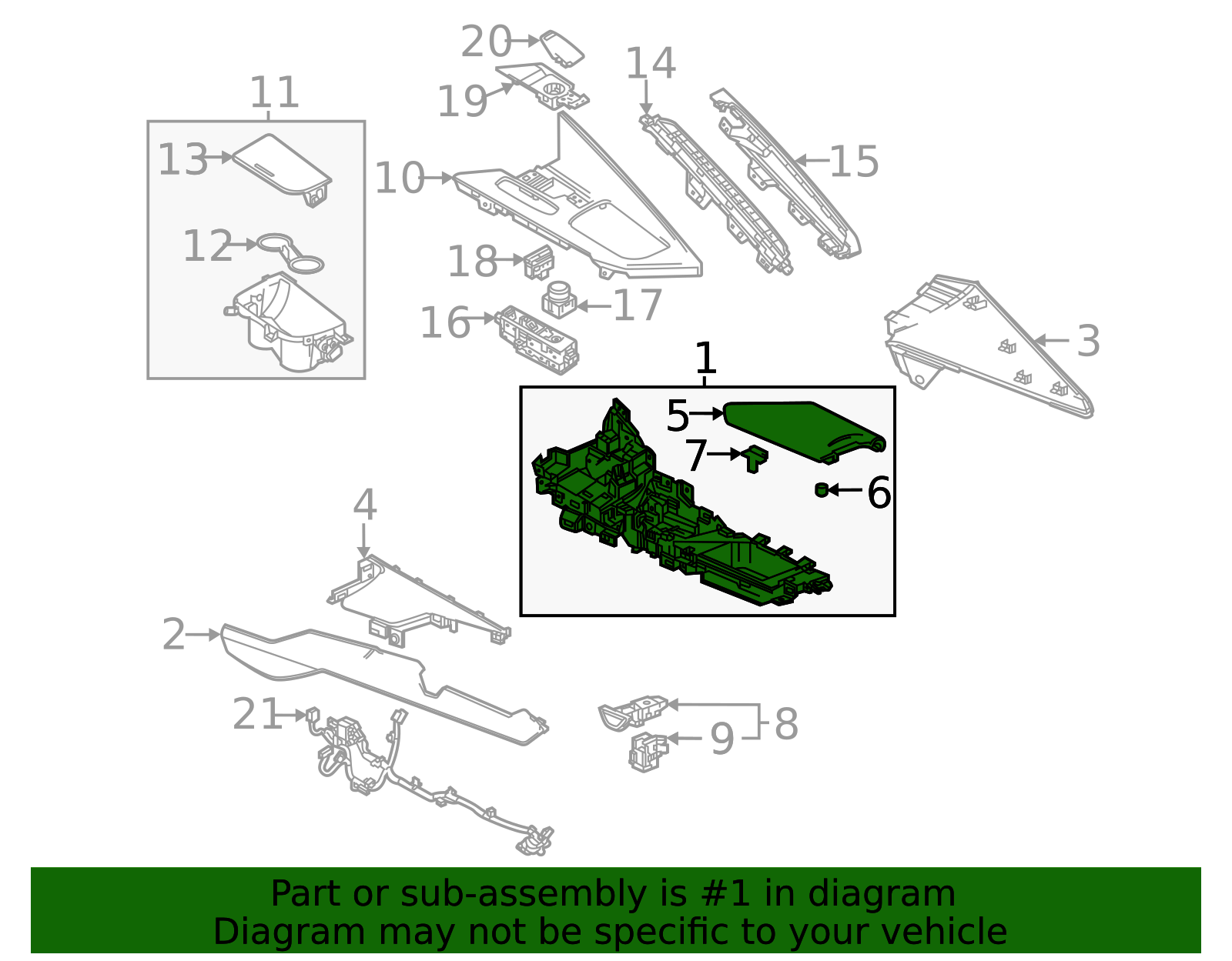 2024-2025 Chevrolet Corvette F Compartment 86540972 | Shop Matick Buick GMC