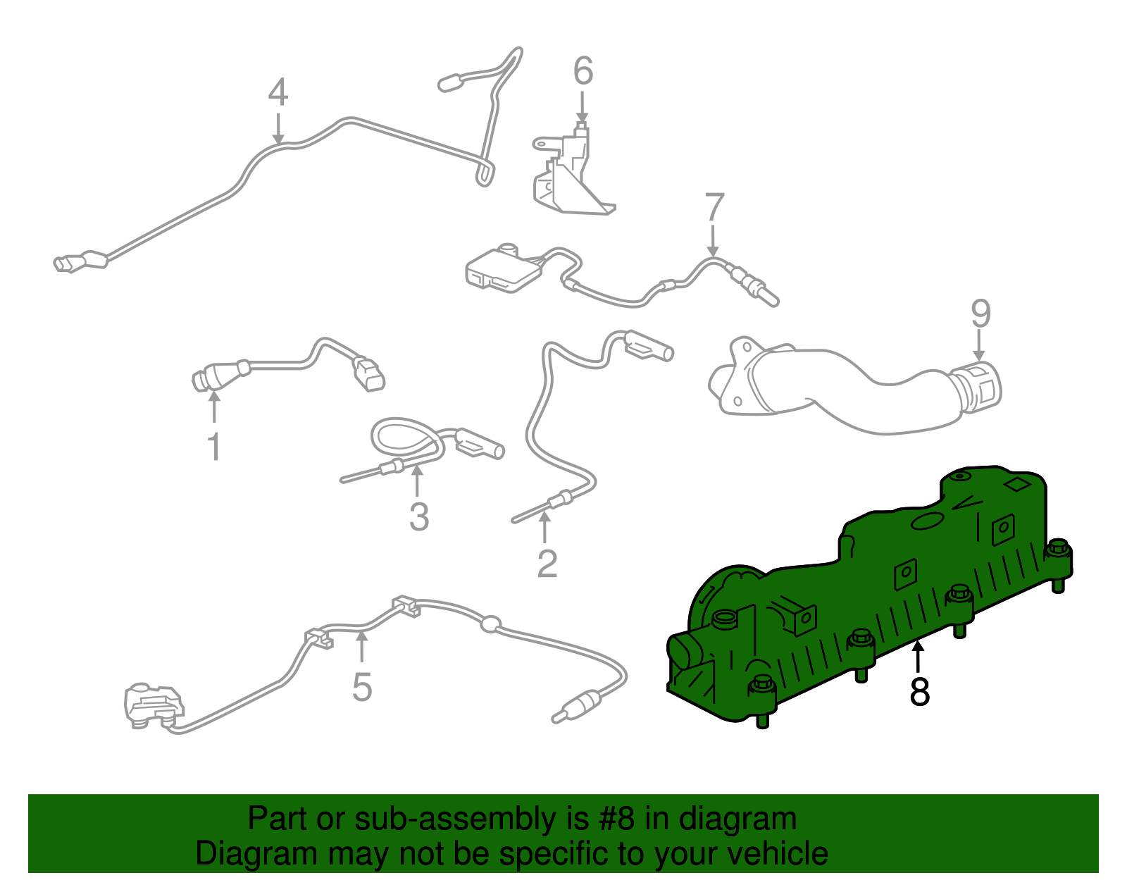 2017-2019 Jaguar F-Pace Breather Chamber JDE41609 | JaguarParts.com