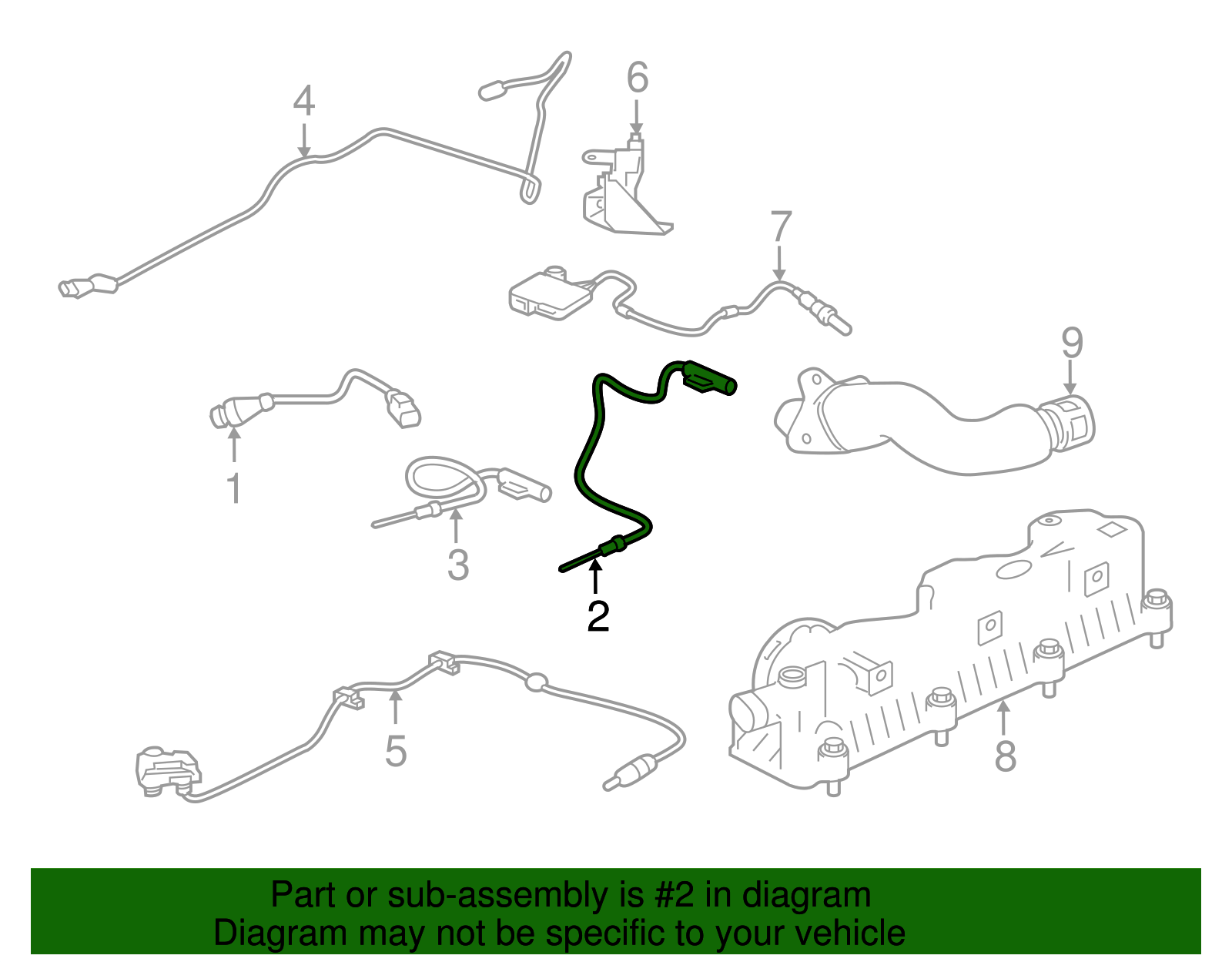 T2H14921 - Temp Sensor 2017-2019 Jaguar | Land Leaping Genuine British ...