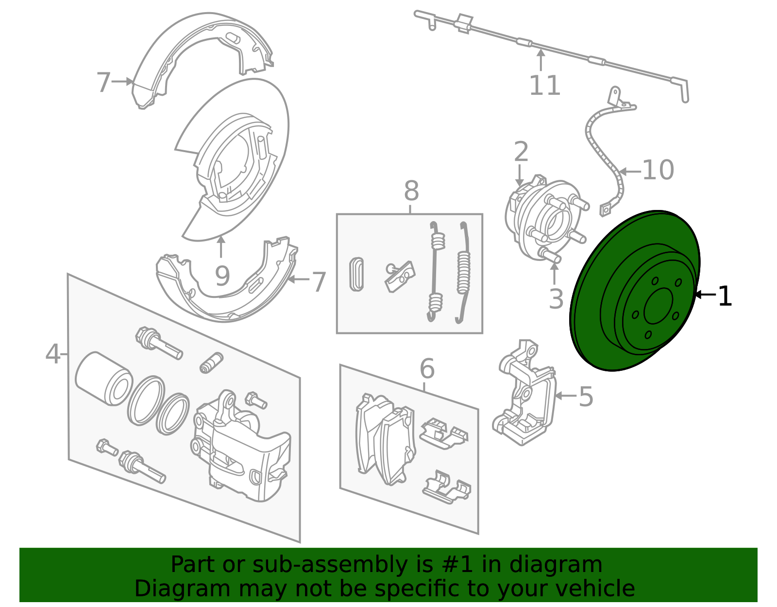68368073AA - Brake Rotor - 2006-2021 Mopar | Mopar Parts Canada