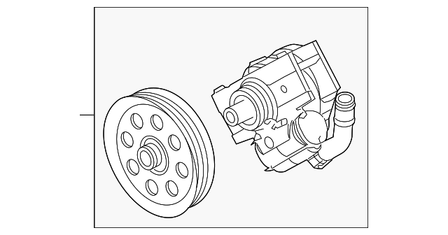 2017 Ford | Power Steering Pump | HC3Z-3A674-P | Walls' Ford Parts