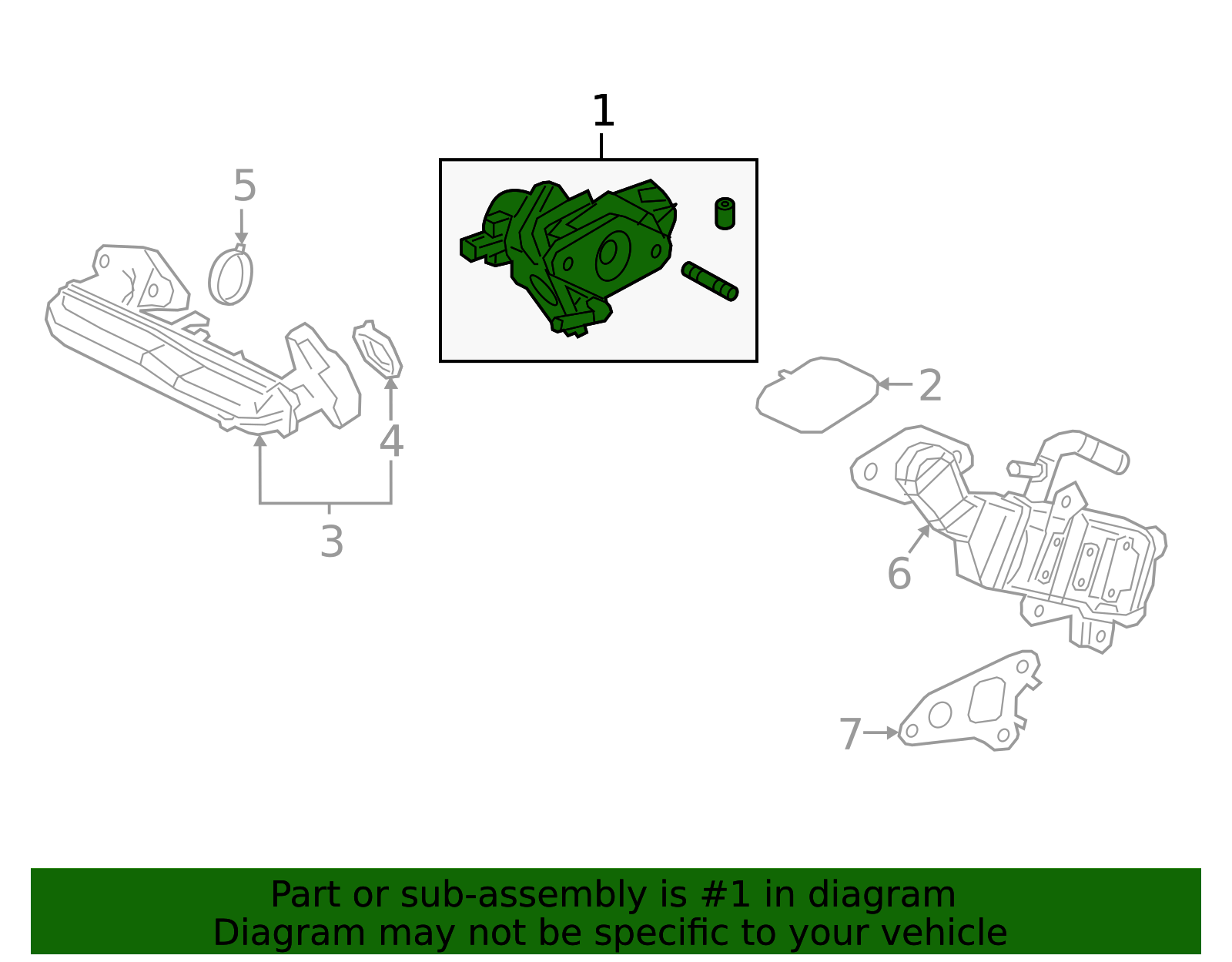 25620-F2010 - 2019-2024 Lexus - Egr Valve | My L Parts