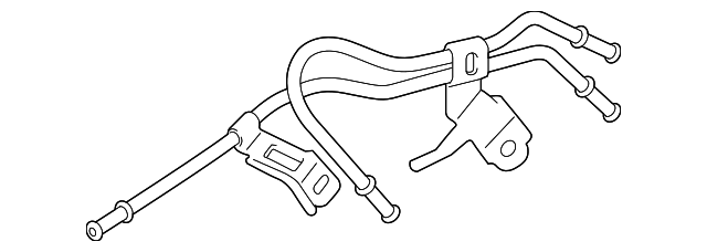 2017-2025 Toyota Automatic Transmission Oil Cooler Tube 32901-48020 ...