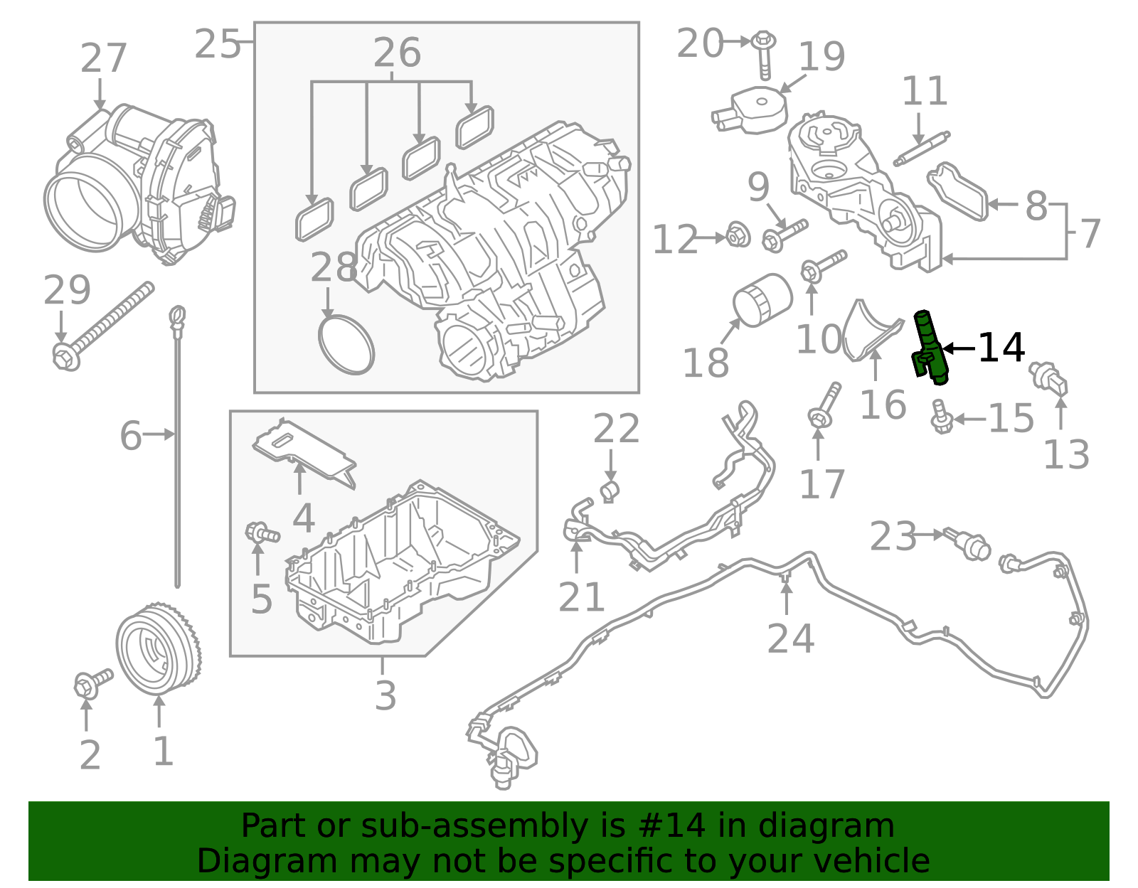 MB3Z-6C880-A - Solenoid 2021-2025 Ford | Big 3 Auto Parts
