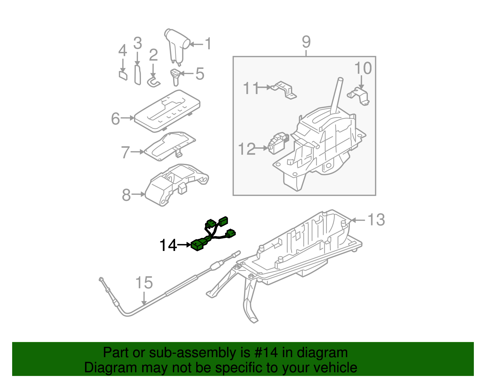 2004-2010 Volkswagen Touareg Wire Harness 7L0-971-771-B | OEM Parts Online