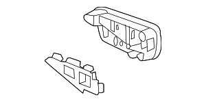 22876239 - Step Bar Assembly Rear Cap 2014-2020 GM | Parts Overstock