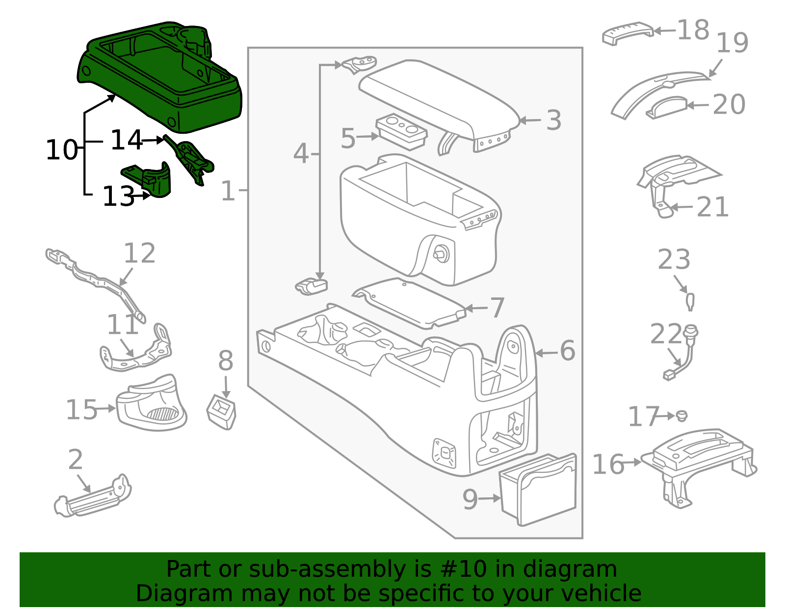 1995-2004 Toyota Tacoma 1995-2004 Toyota Tacoma - Front Console 58802 ...