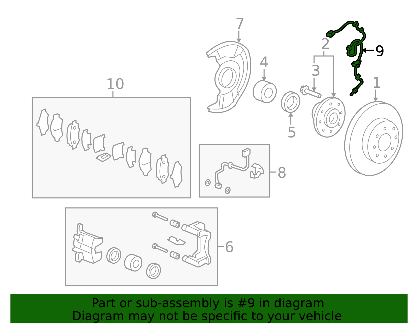 57455-SLN-A01 - ABS Wheel Speed Sensor Honda Parts Online