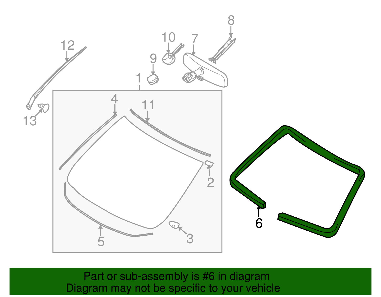 G2G16-89901 - 1987-2014 Nissan - Windshield Dam | Conicelli Nissan