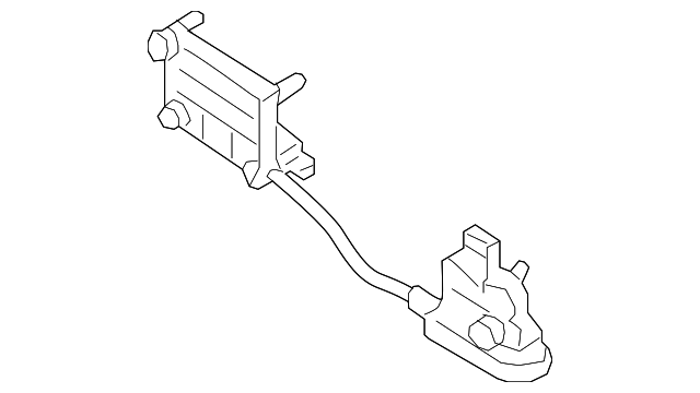 81230-D3100 - Hyundai Lift-Gate Latch 2016-2021 Hyundai Tucson ...