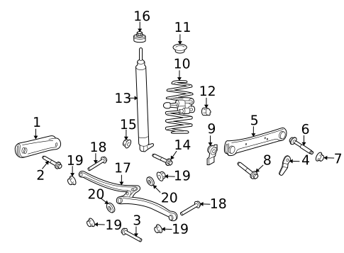 Shocks & Struts for 2006 Mercury Grand Marquis | TascaParts.com