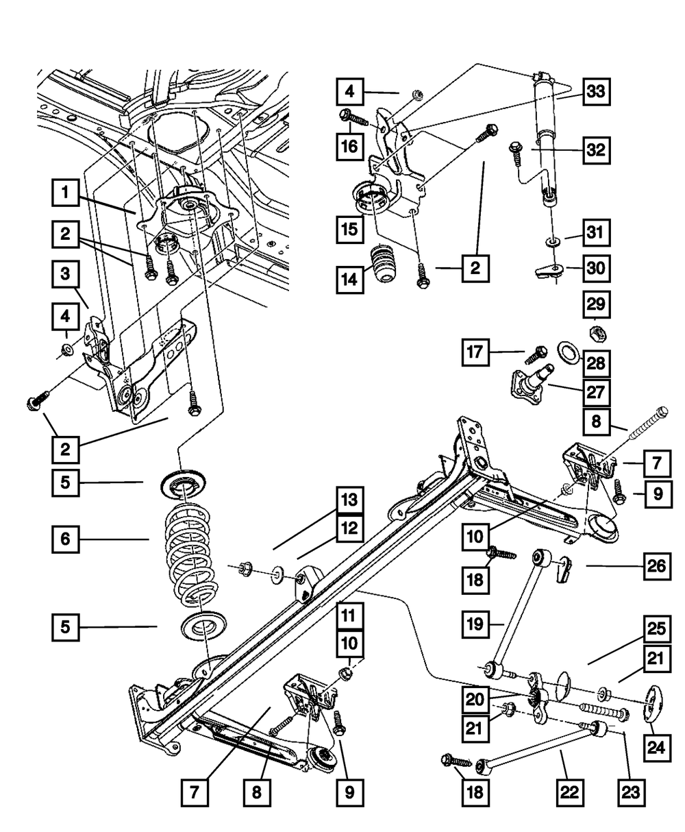 2001-2010 Chrysler PT Cruiser OEM NEW Mopar 2001-2010 Chrysler PT ...