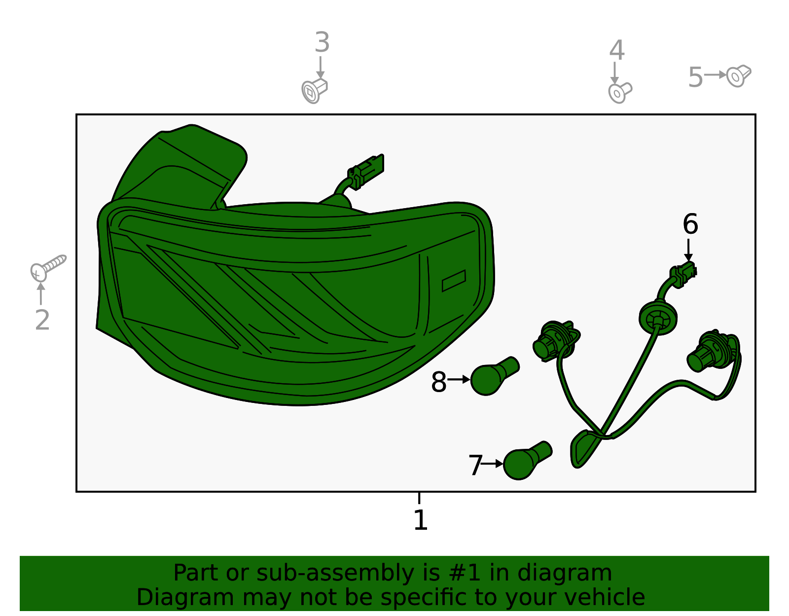 Hyundai - 92401-K2010 - Tail Lamp Assembly - 2020-2025 Hyundai Venue ...