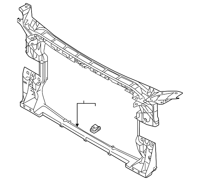 8w0805594f - Audi Radiator Support 2018-2024 Audi | Performance Auto Parts