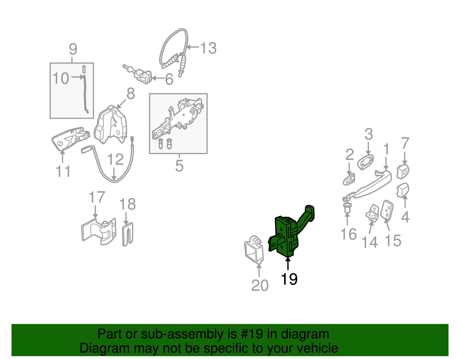 51-21-7-259-243 - Check Strap - 2006-2012 BMW | BMW Parts Exchange