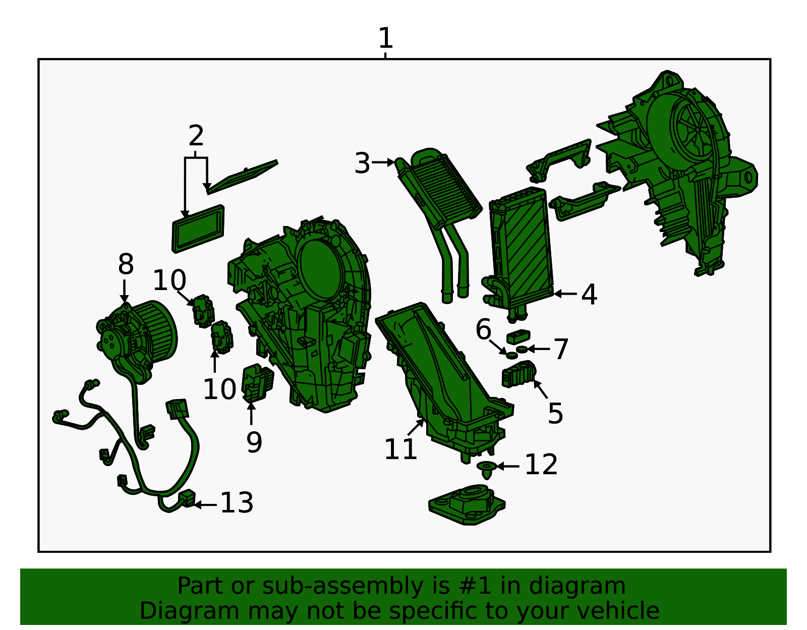 2021-2026 GM AC & Heater Assembly 85620699 GM | GMPartsDirect.com
