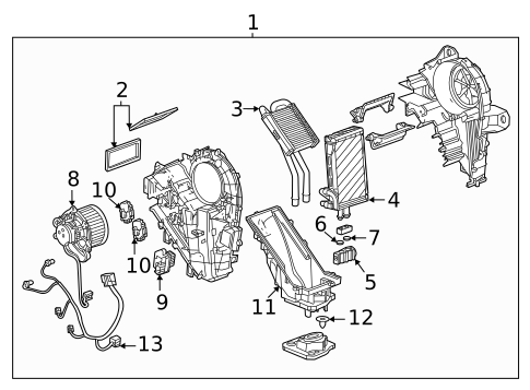 Auxiliary Heater & AC for 2025 Chevrolet Tahoe | GMPartsDirect.com