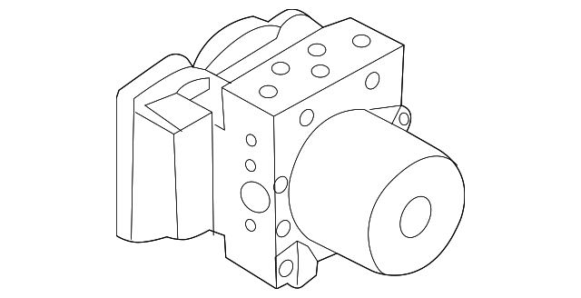 Genuine ABS Control Unit for 2017-2018 Hyundai Santa Fe Sport | Part ...