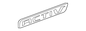 2021-2025 Chevrolet Trailblazer Nameplate 42764319 | Shop Matick Buick GMC