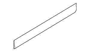 2011-2018 Porsche Cayenne Lower Molding 958-559-787-04-G2X | Porsche Marin