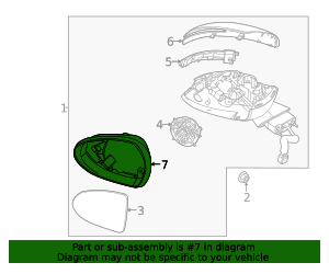 87615-L3000 - Bezel 2021-2024 Kia K5 | Kia.Parts Store