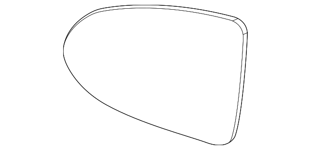 87611-L3020 - Kia Mirror Glass 2021-2024 Kia K5 | Performance Auto Parts