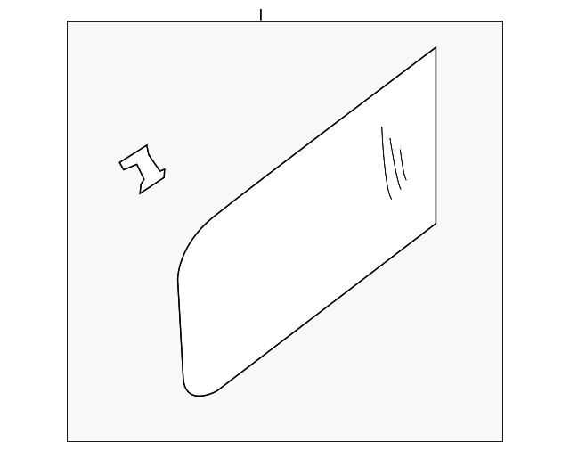 2012-2021 Nissan Front Glass 83301-1PB0A | Nissan Parts Central