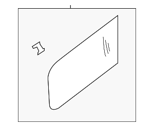 2012-2021 Nissan Front Glass 83301-1PB0A | Nissan Parts Central