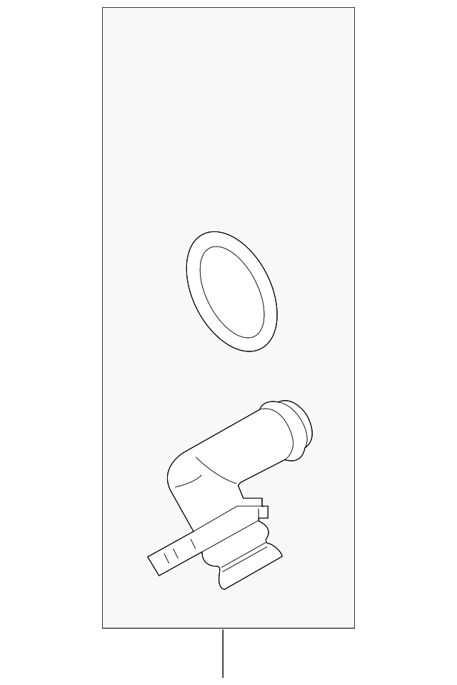2017-2024 Porsche Connector Pipe 9A7-121-089-00 | Sunset Porsche Parts