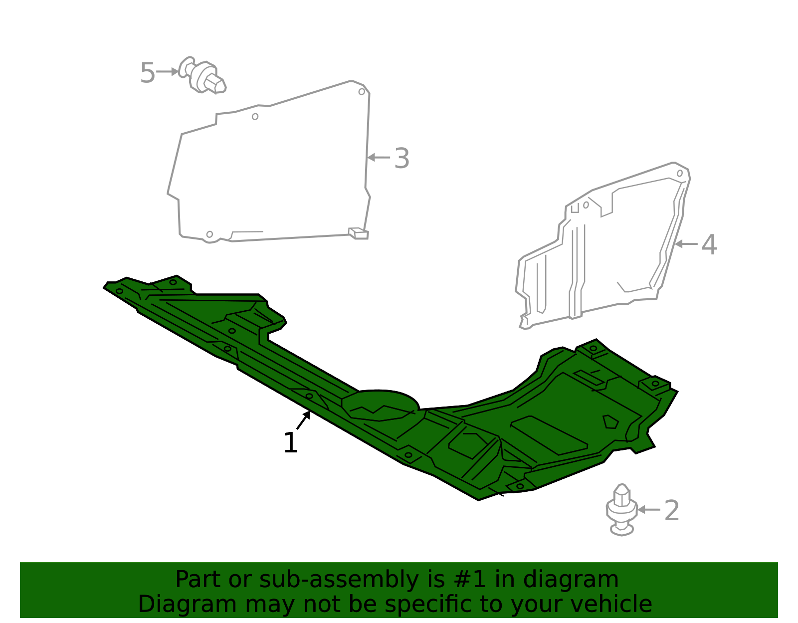 51441-78030 - Engine Cover 2015-2021 Lexus | Longo Lexus Parts