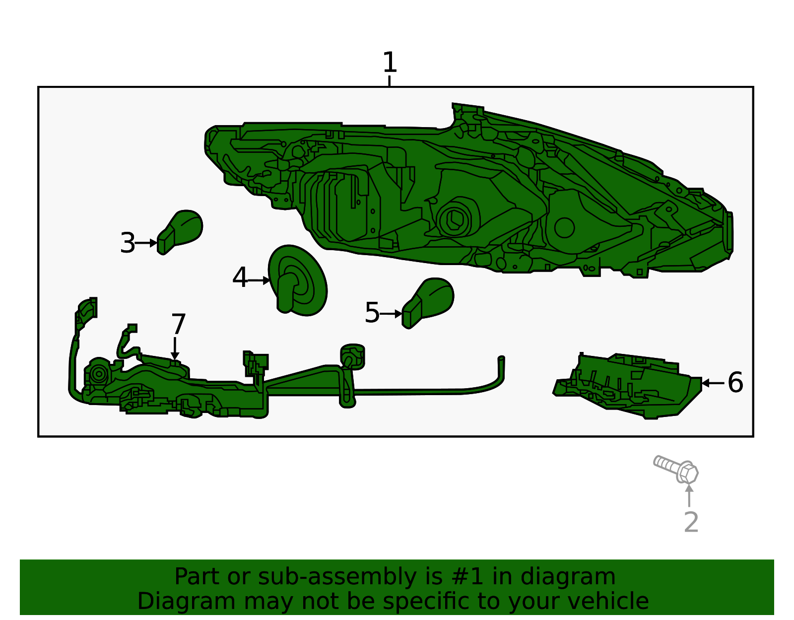 Headlamp Assembly - Passenger Side (RH) 26010-9HS3B | TascaParts.com
