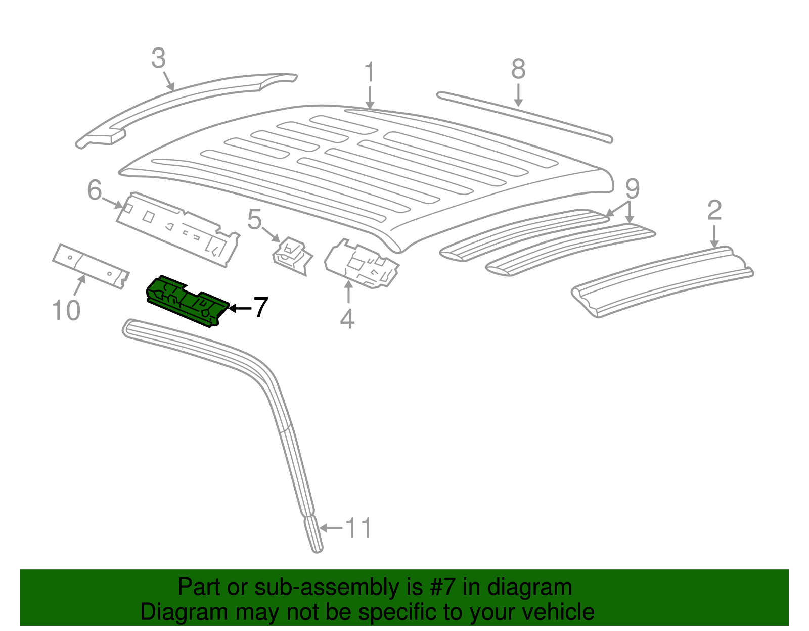 1999-2016 Ford Rear Side Rail F81Z-26513A16-AA | Ford OEM Parts Outlet