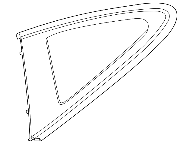 2022-2024 Porsche 911 Quarter Glass 992-845-297-T-03C | Sunset Porsche ...