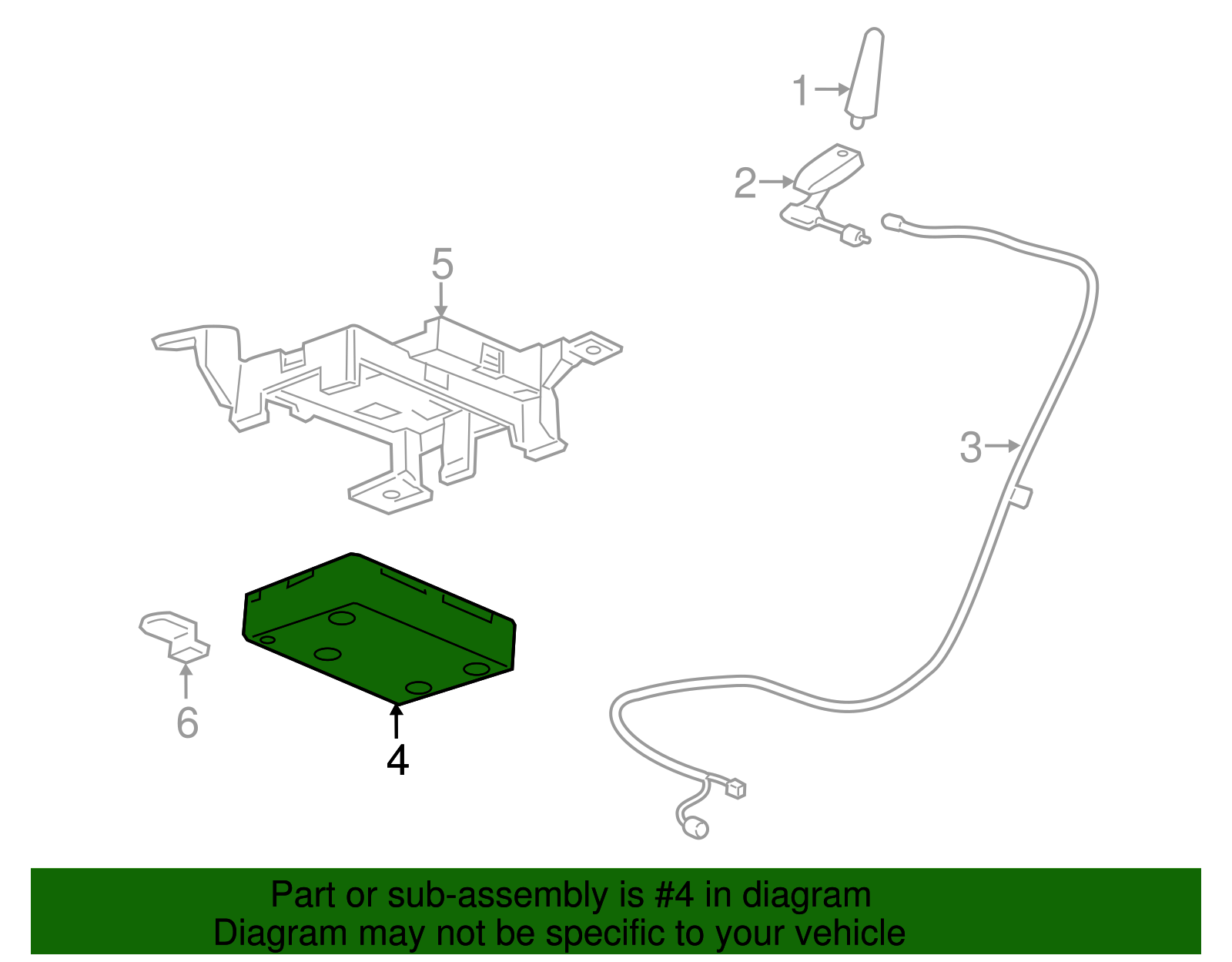 OEM GM Mobile Phone Control Module For 2014-2016 GM - Part No. 13505615 ...