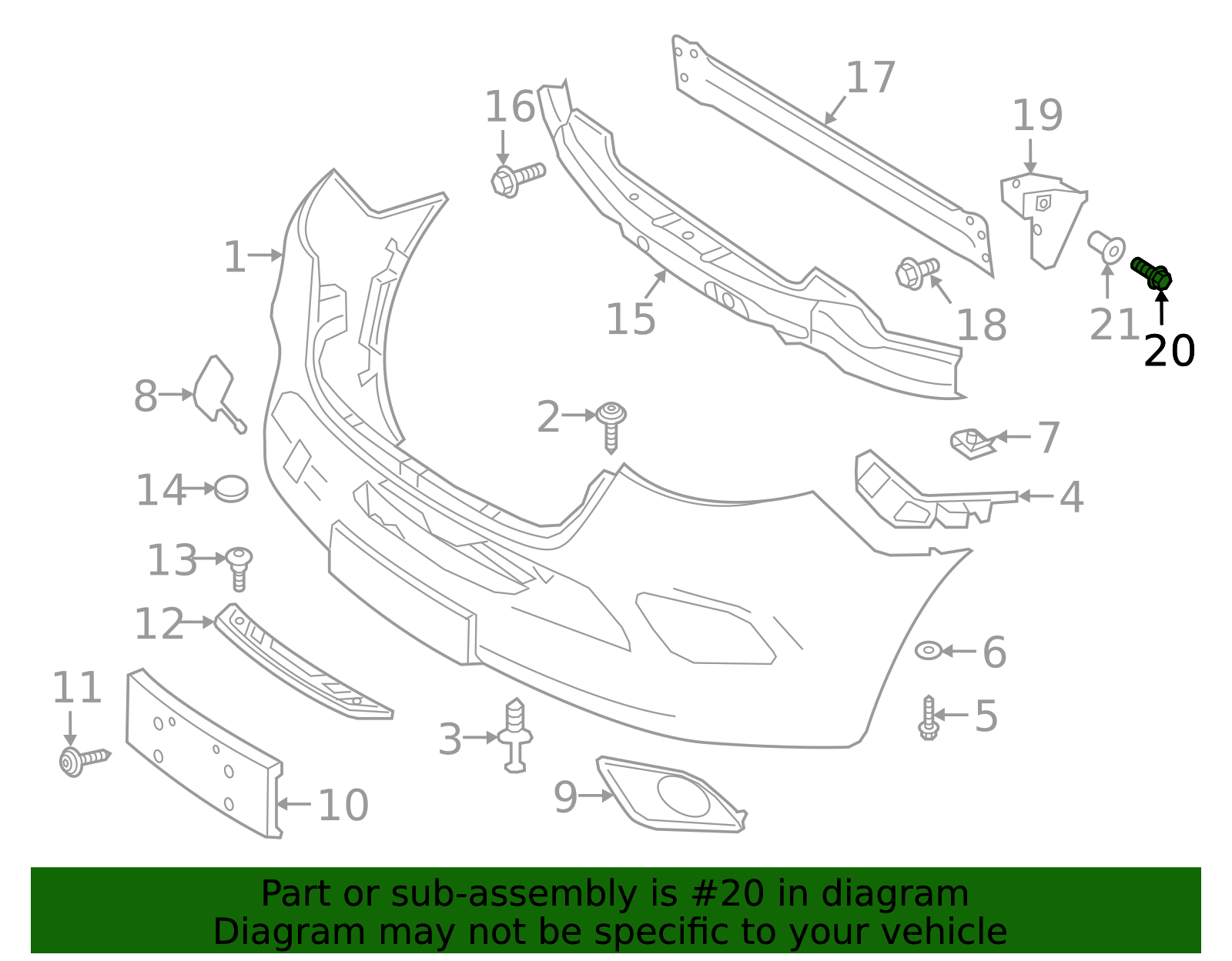 019-990-71-01 - Bracket Bolt 2019-2025 Mercedes-Benz | Mercedes-Benz ...