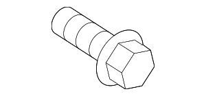 019-990-71-01 - Bracket Bolt 2019-2025 Mercedes-Benz | Mercedes-Benz ...