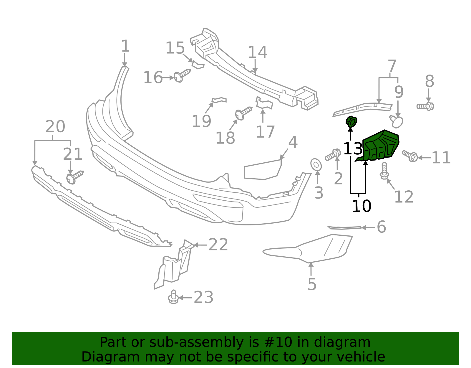 2020-2025 Kia Telluride 2020-2024 Kia Telluride - Side Bracket 86614 ...