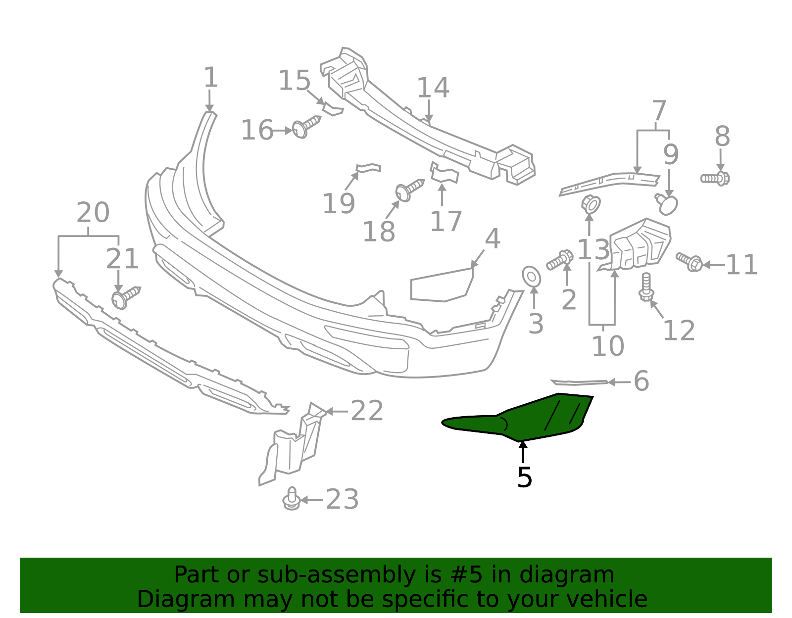 2020-2022 Kia Telluride Side Trim - Driver's Side (LH) 86697-S9000 ...
