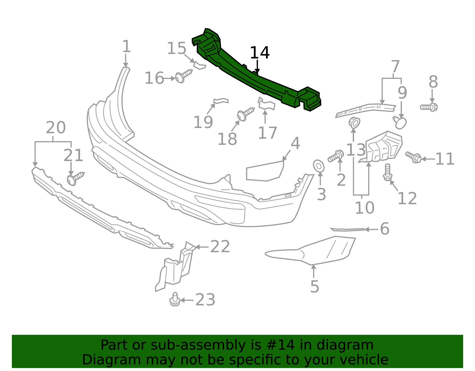 2020-2022 Kia Telluride OEM NEW 2020-2021 Kia Telluride Wagon Rear ...