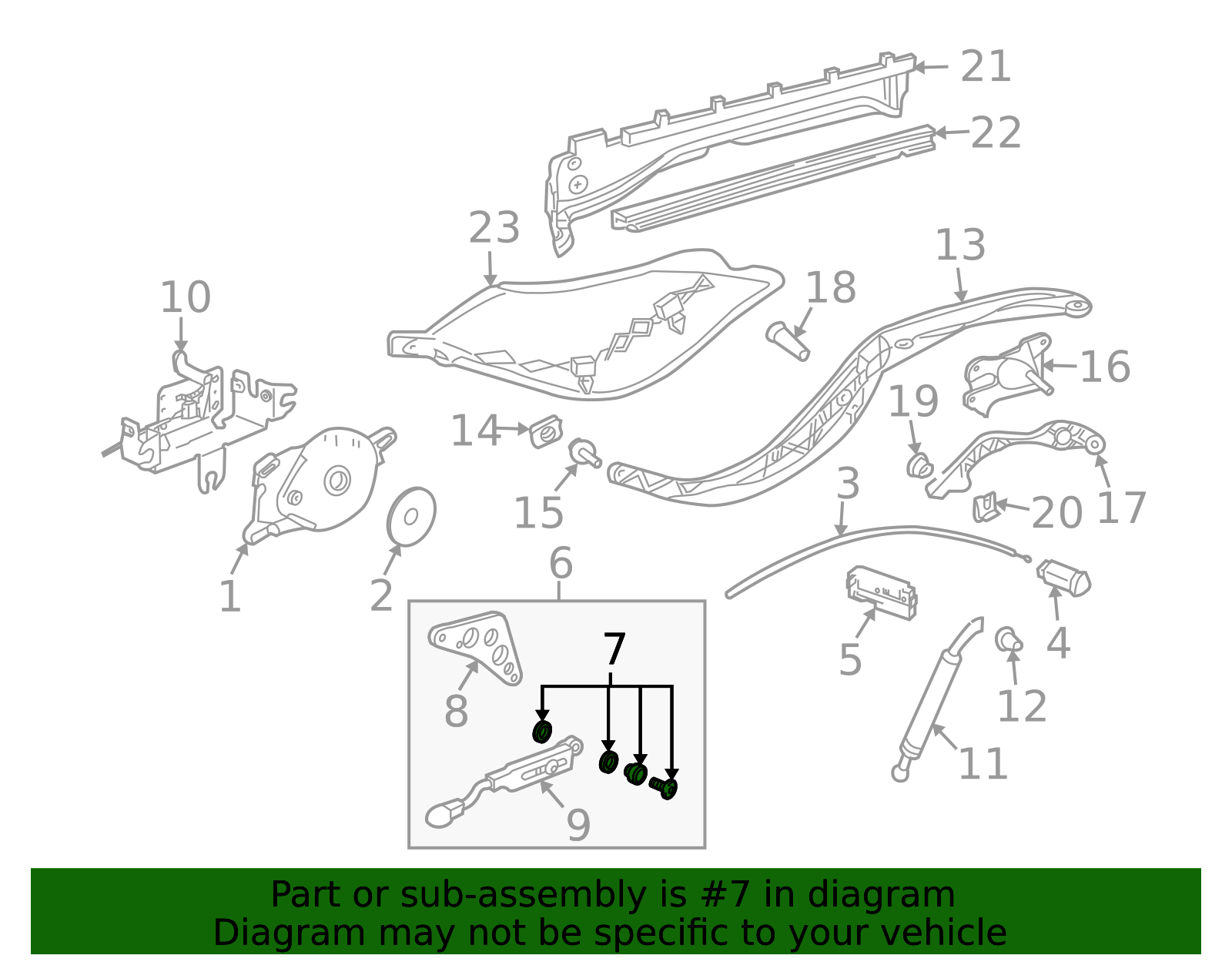 987-561-919-00 - 2005-2012 Porsche Boxster - Lever Assembly Mount Kit ...