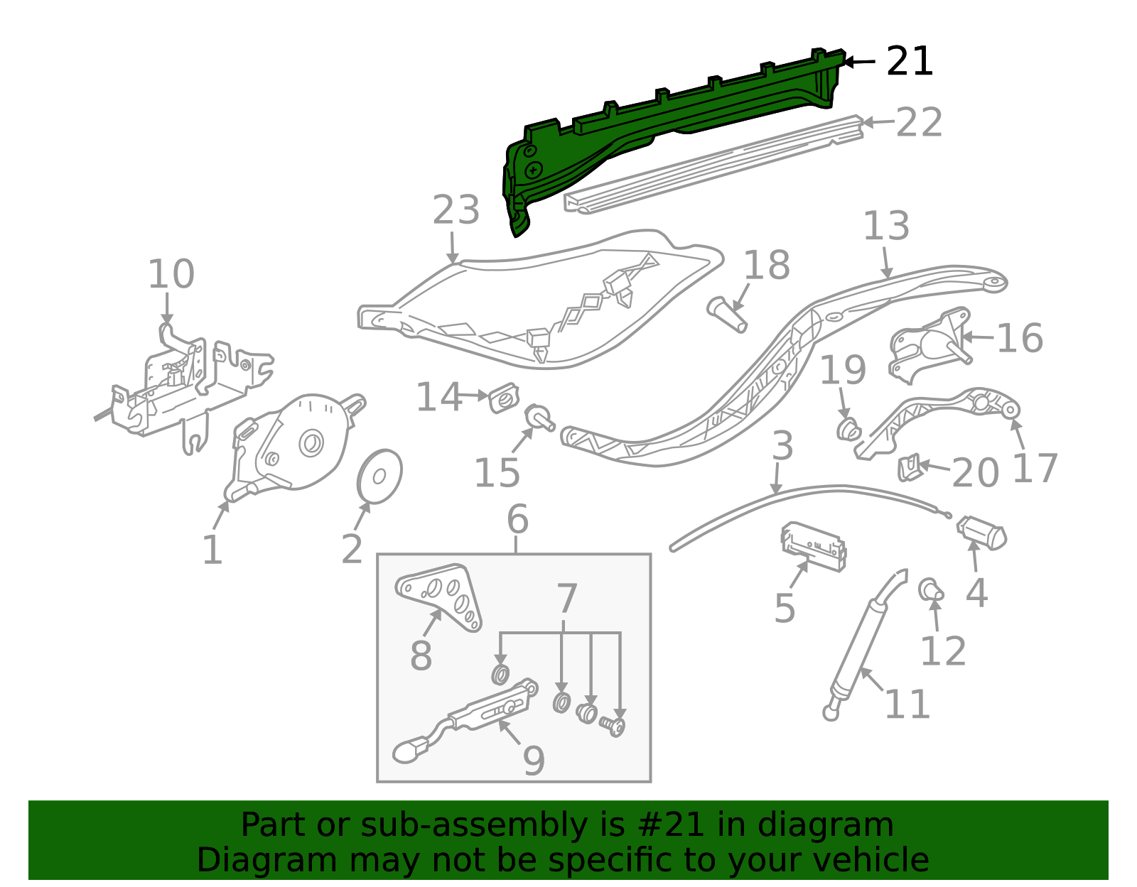 Water Drain Panel 987-561-761-01 | AutoNationParts.com
