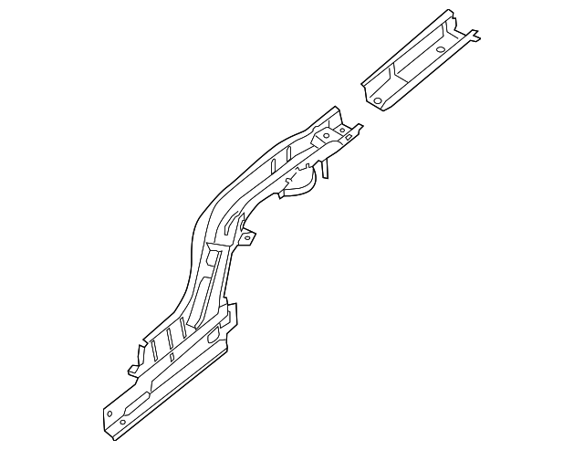 G5511-9HSMA - 2016-2019 Nissan - Side Member Assembly | Anicra Nissan Parts