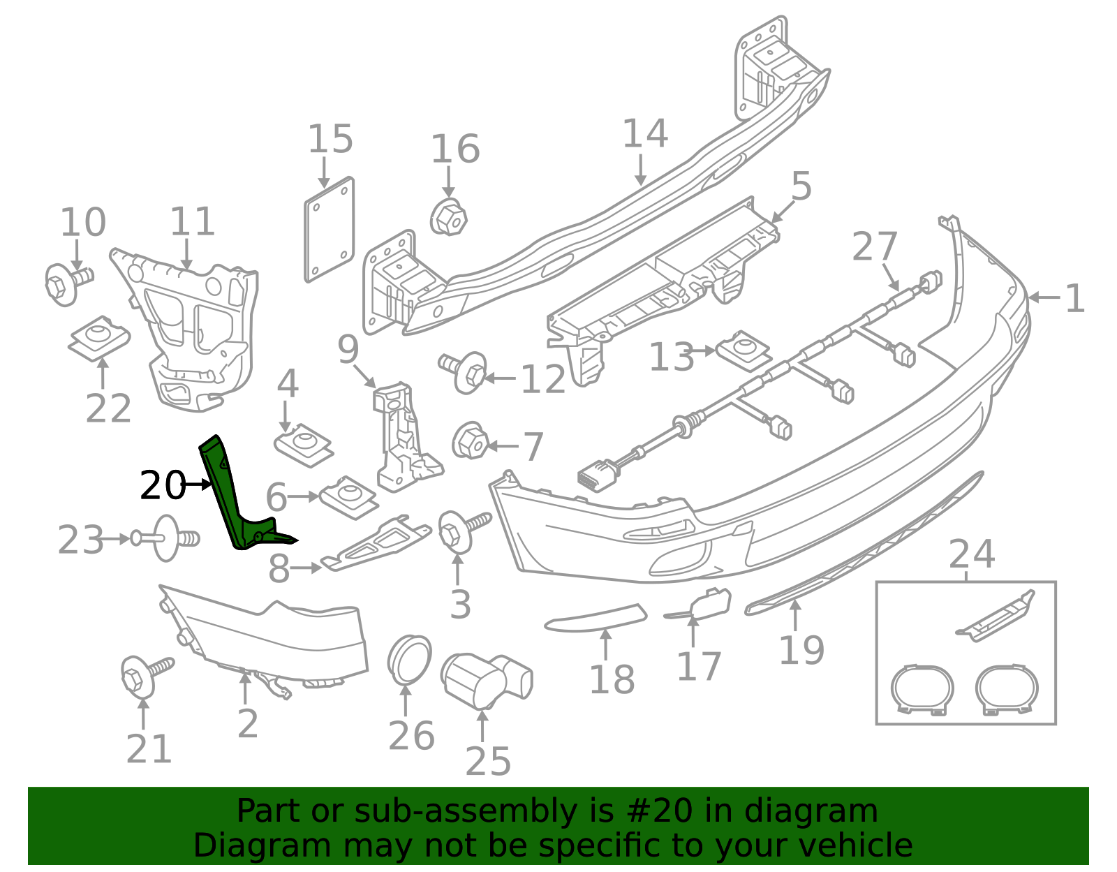 2011-2013 BMW X5 Molding Extension 51-12-8-037-283 | BMW OEM Parts