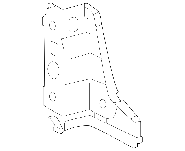 2016-2020 Toyota Mirai Front Extension 53814-75010 | Toyota Parts Center