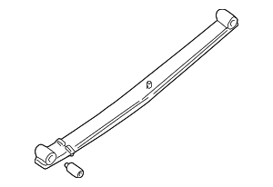 55020-7B000 - Leaf Spring | Anicra Nissan Parts