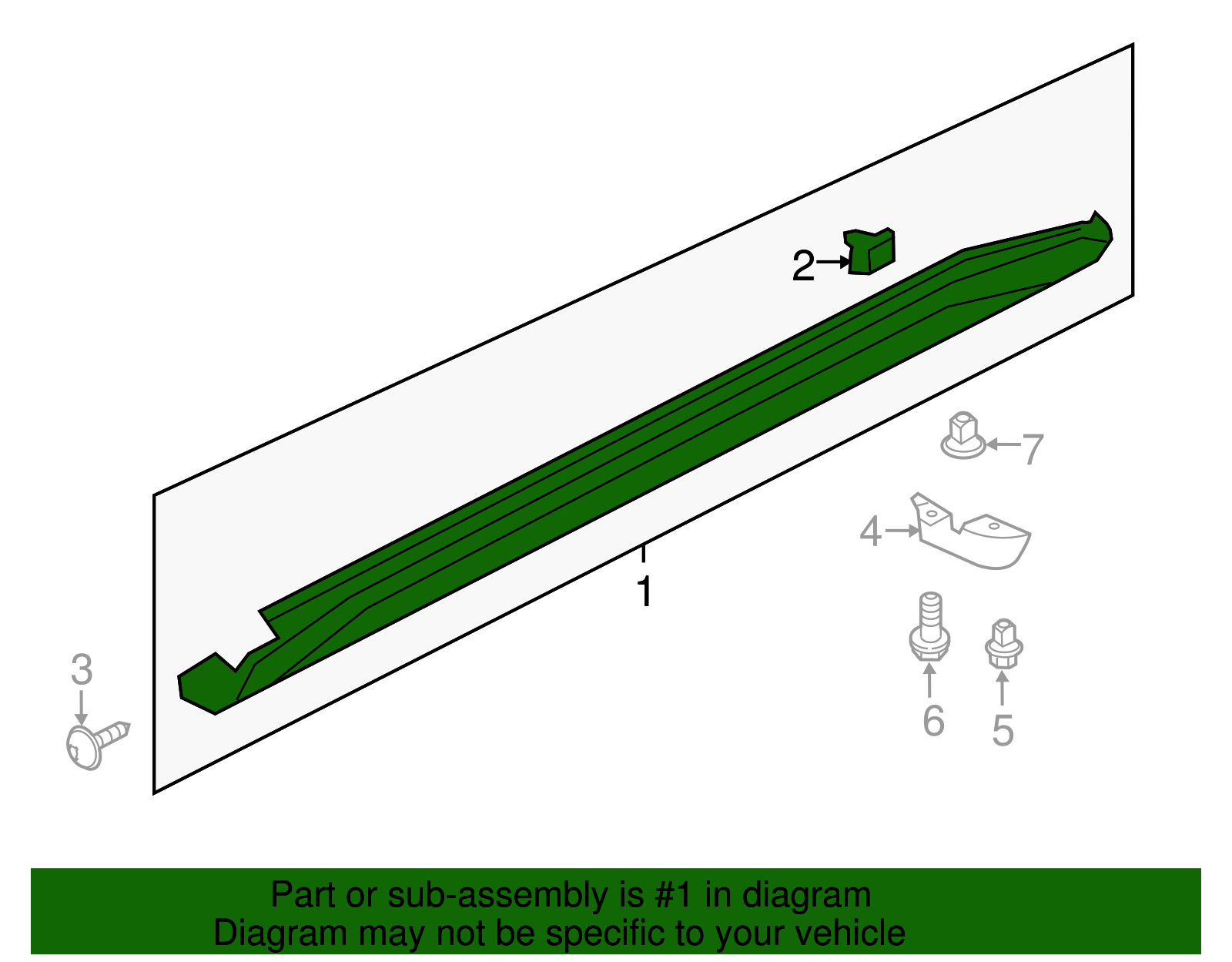 76851-3YW0A - Rocker Molding 2013-2017 Nissan Juke | Sullivan Brothers ...