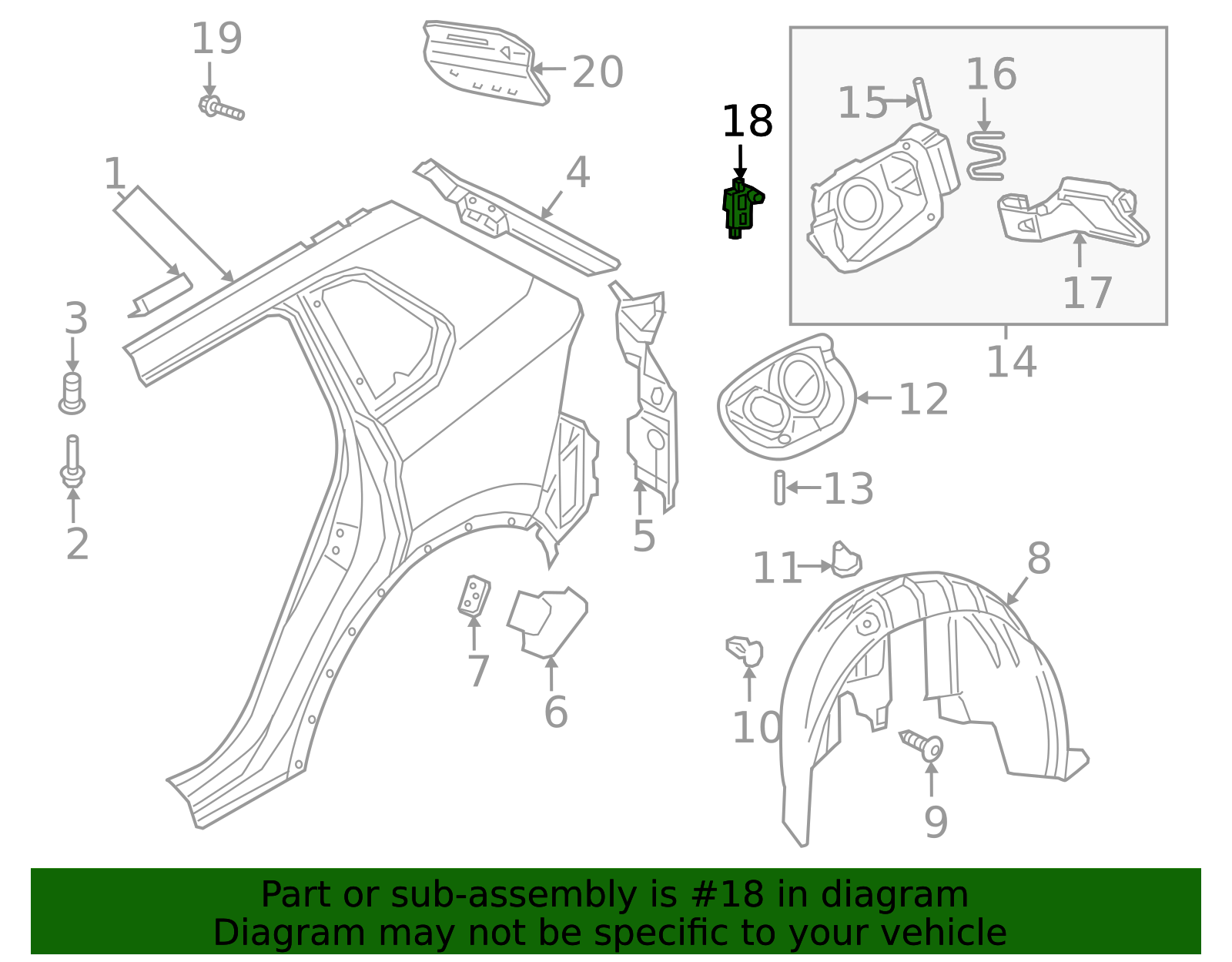 2018-2024 Volkswagen Actuator 8V0-862-159-B | OEM Parts Online